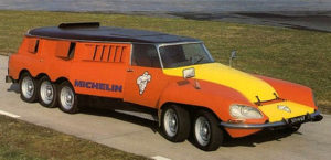The DS Centipede - 10 Wheeled Tire Testing Monster - Citroënvie!