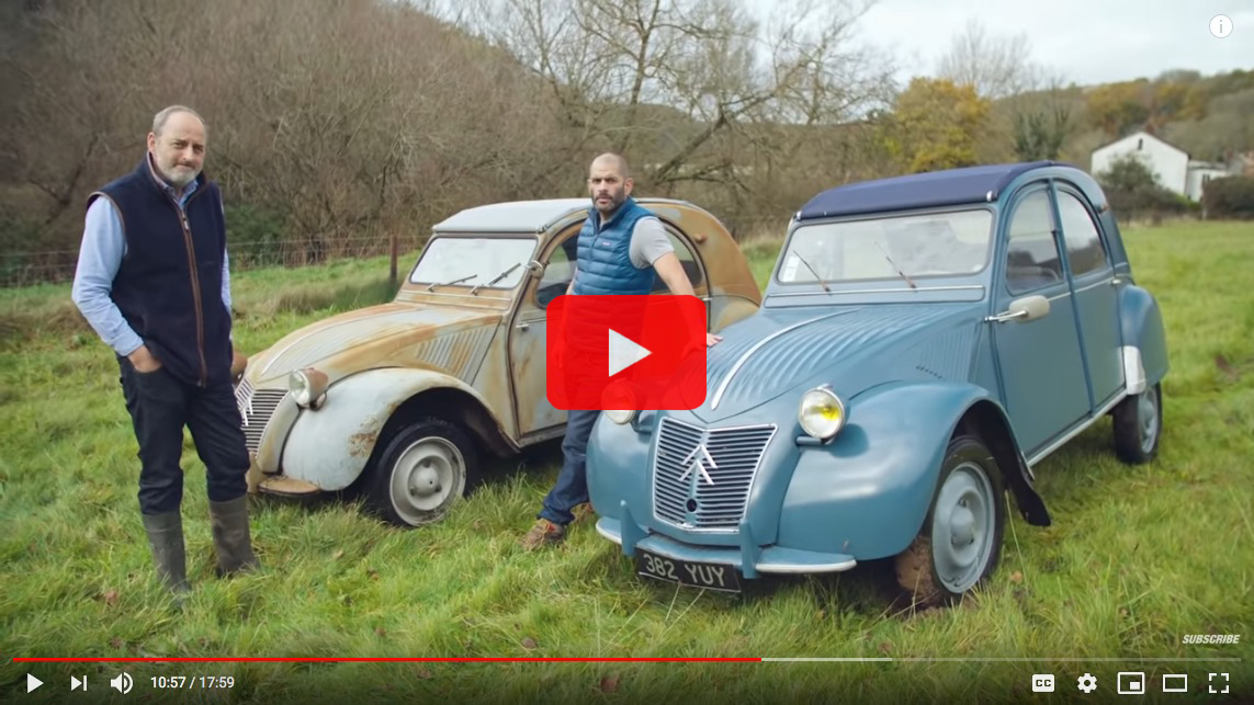 Chris Harris Drag Races His 2CV - Citroënvie!
