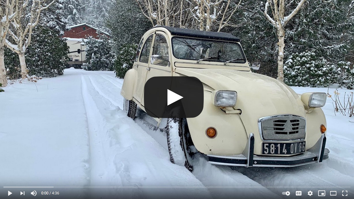 How Good is a 2CV in the Snow? - Citroënvie!