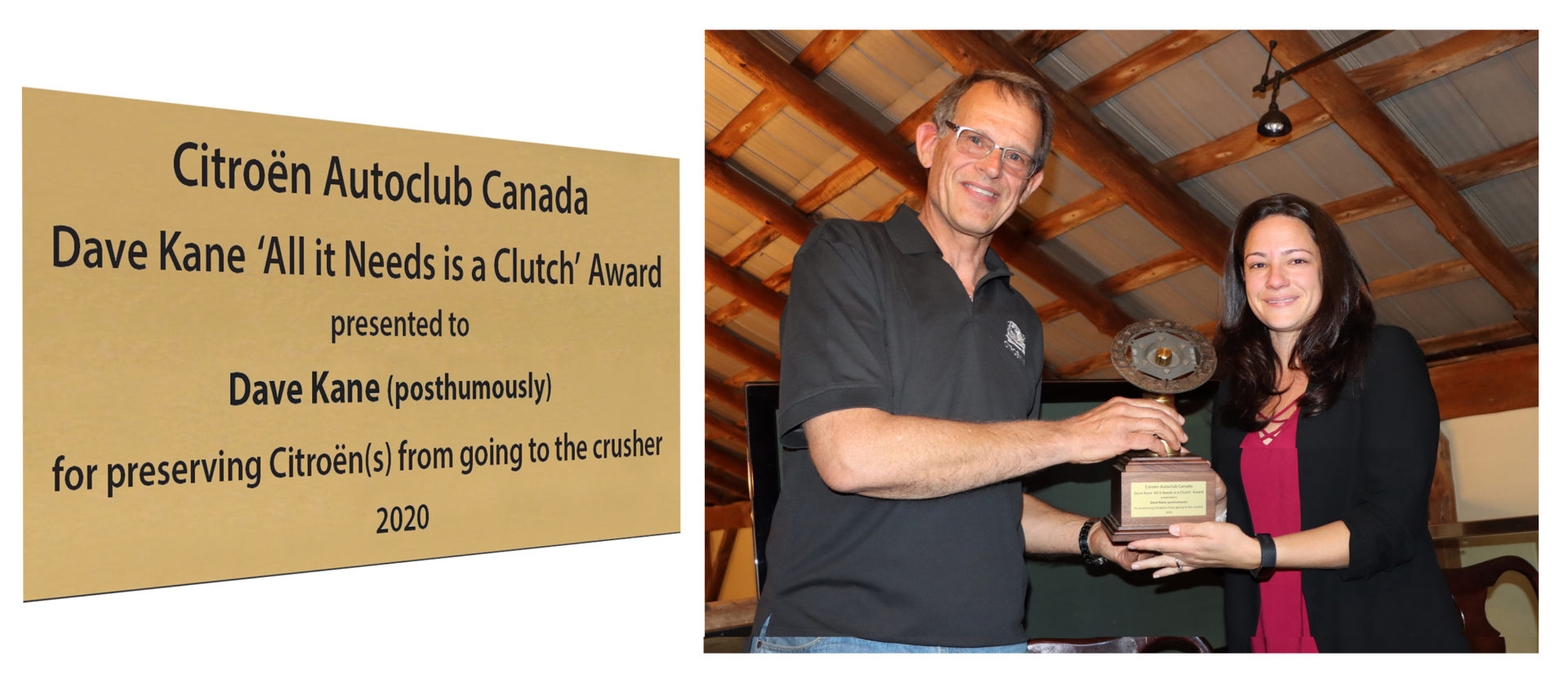 Dave Kane "All it needs is a clutch" Award - Citroënvie!