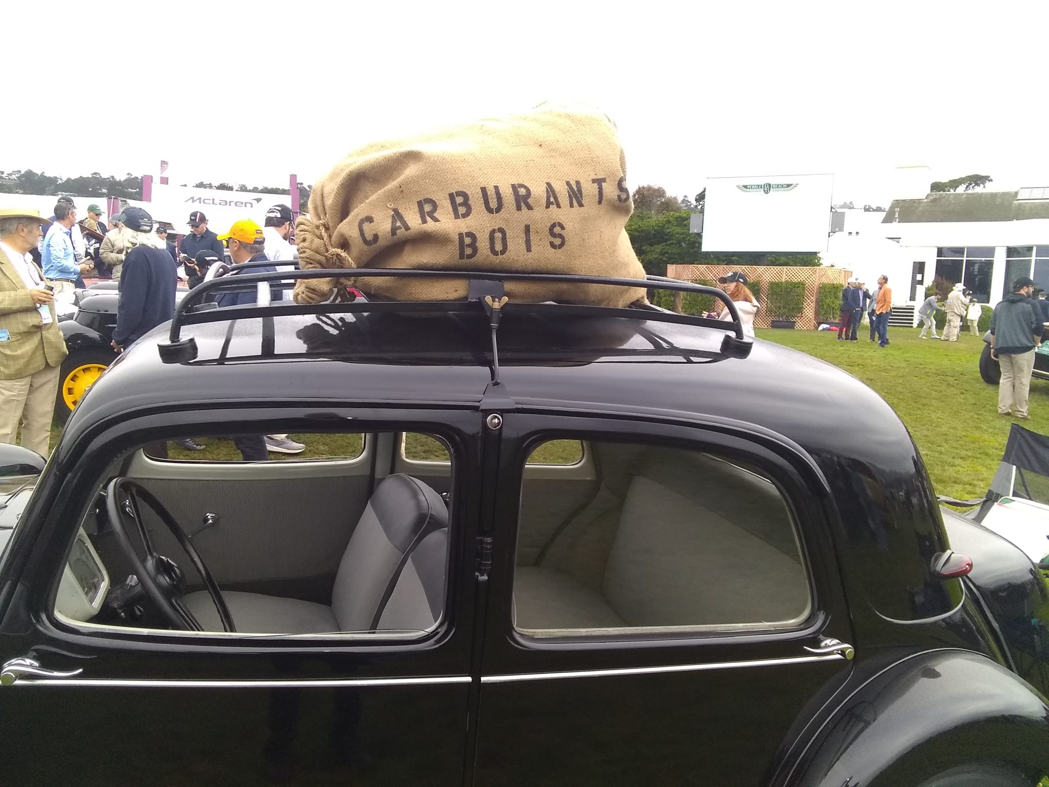 Traction Avant Gazogène Coal Gas Burners Storm Pebble Beach - Citroënvie!