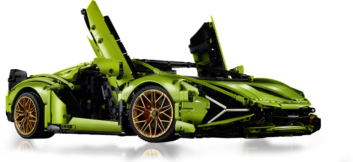 Full-Sized Lego Lambo - Citroënvie!