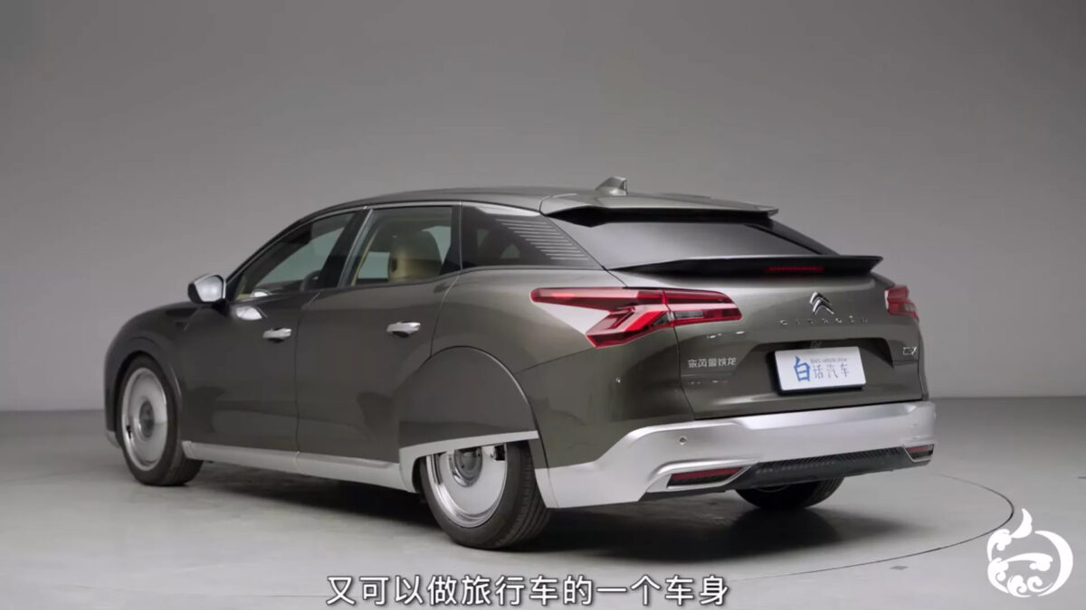 Chinese Citroën C5 X Gets "CX Treatment" - Citroënvie!