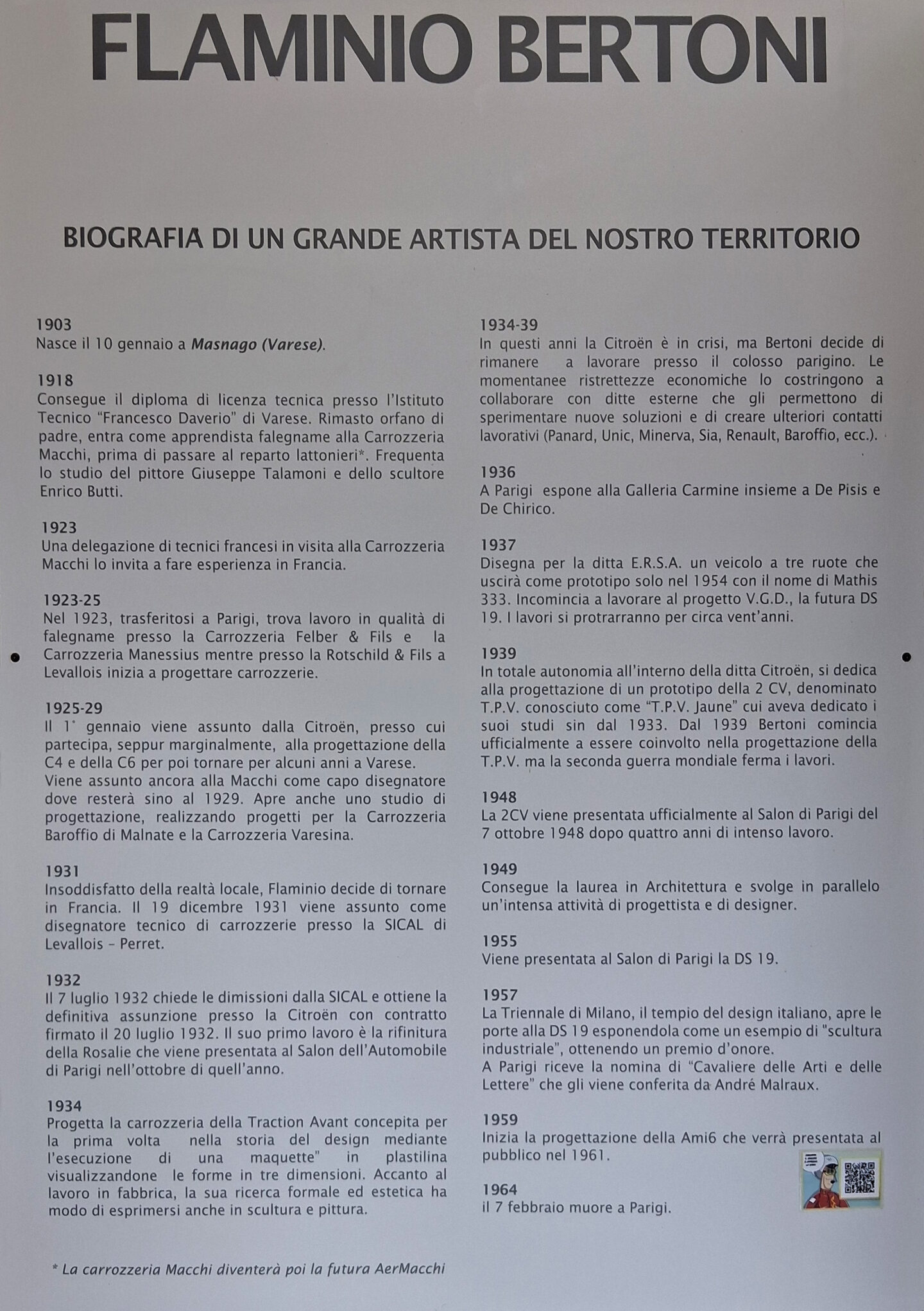 Flaminio Bertoni Exhibition - Citroënvie!