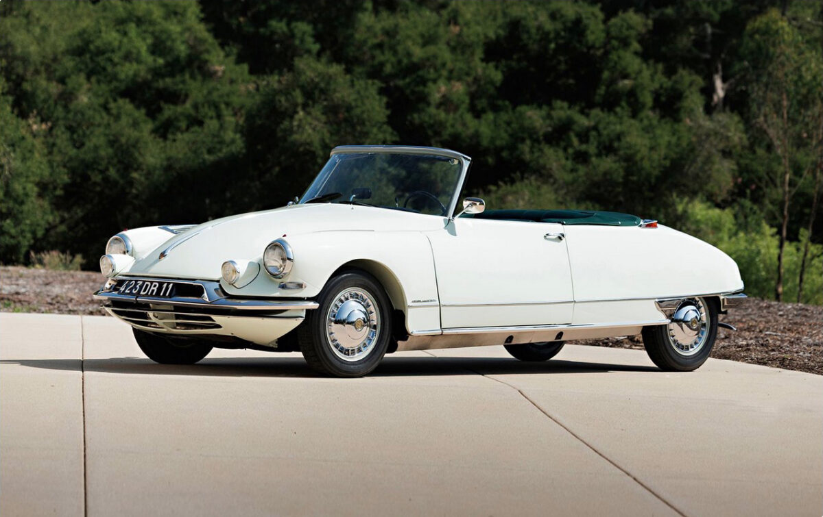 1961 Citroën DS19 Cabriolet to be auctioned at Pebble Beach - Citroënvie!